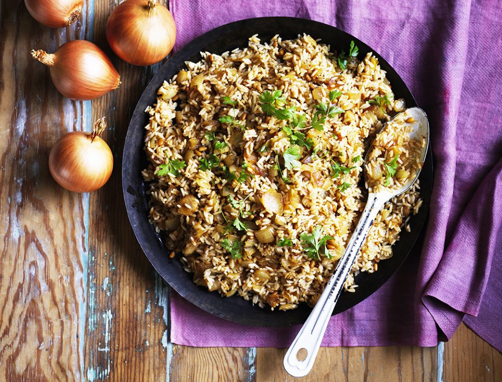Spiced Onion Rice | Australian Onions